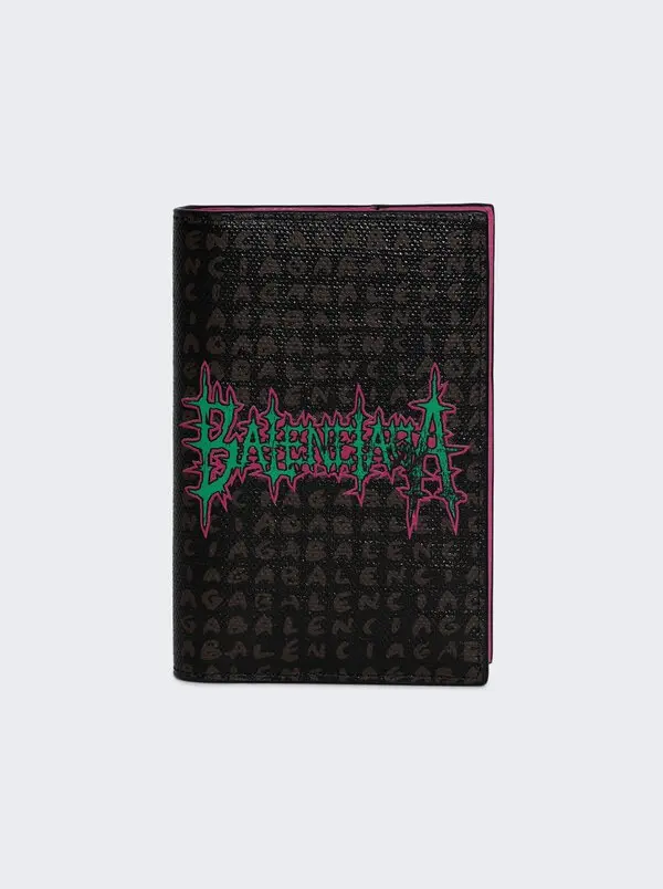 Balenciaga Snob Passport Holder And Metal Grass