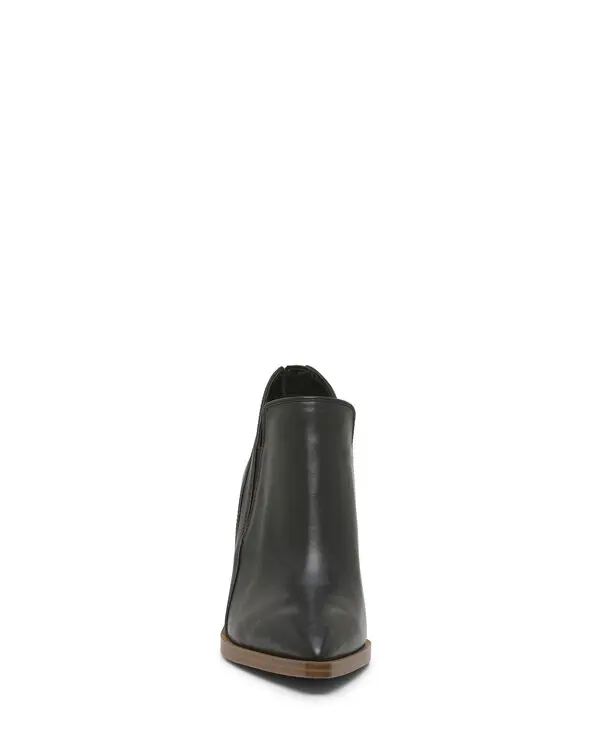 Vince Camuto Gradina Bootie - Black Leather