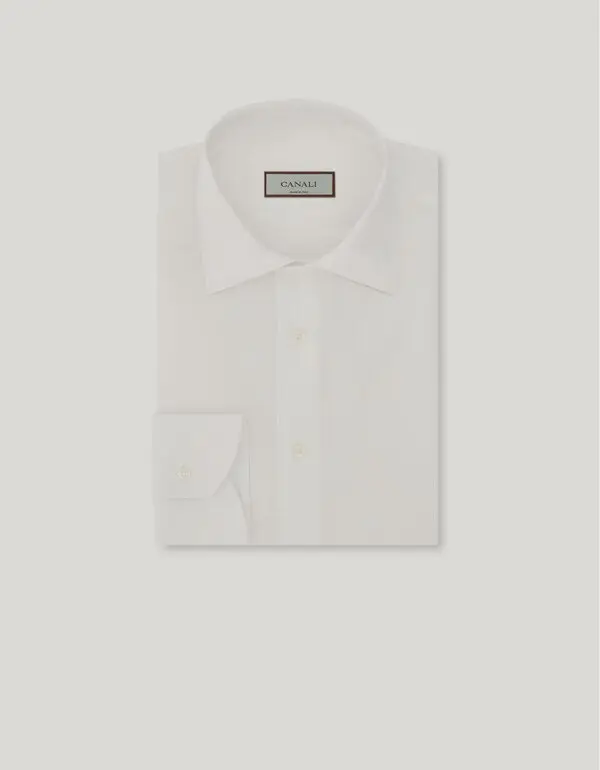 Canali Cotton Twill Regular-fit Dress Shirt