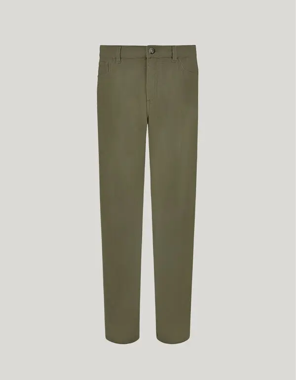 Canali Levante Regular-fit Jeans In Comfort Denim