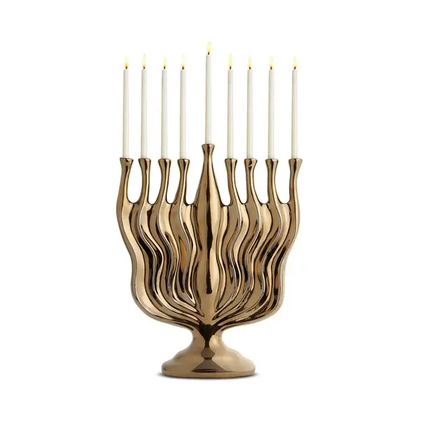 L'Objet Timna Menorah Bronze