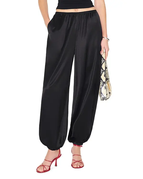 REFORMATION Aven Satin Pants