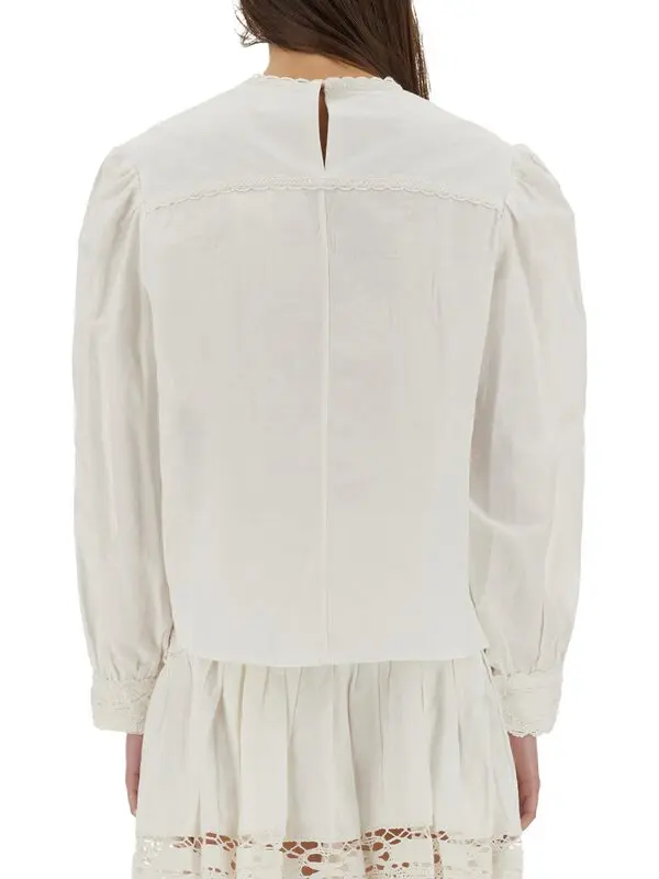 MARANT ETOILE Valmira Top - White