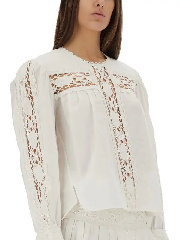 MARANT ETOILE Valmira Top - White