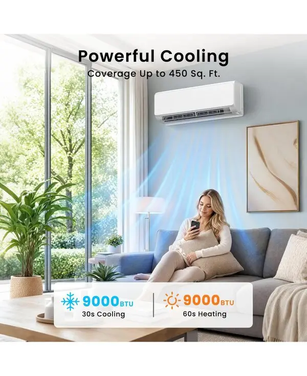 COWSAR 9000 Btu Mini Split Ac