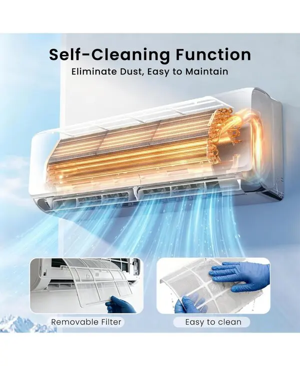 COWSAR 9000 Btu Mini Split Ac