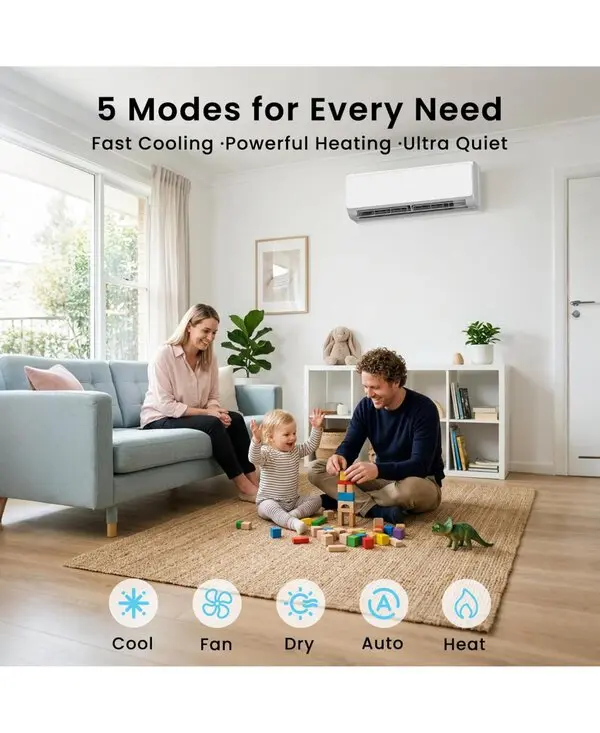 COWSAR 24000 Btu Mini Split Ac