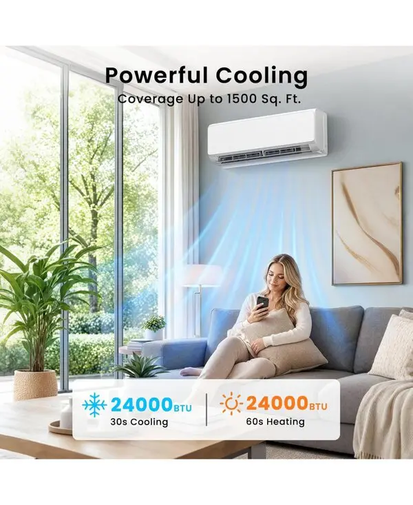 COWSAR 24000 Btu Mini Split Ac