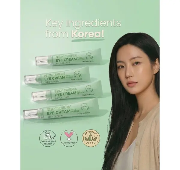 LOVERY Korean Skin Care Peptide Eye Cream