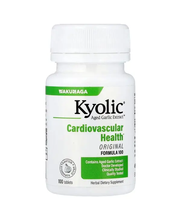 KYOLIC Aged Garlic Extract Cardiovascular Health Original Formula 100