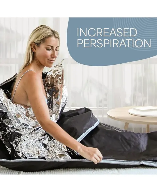 LIFEPRO Thermal Heat Retention Disposable Sauna Wrap Foil Blanket