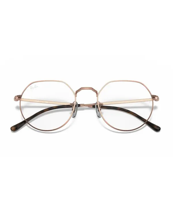 Ray-ban Octagonal Frame Eyeglasses - Copper