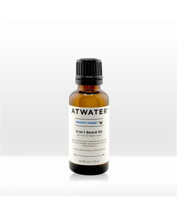 ATWATER Smooth Target 5-in-1 Beard Oil - White 1
