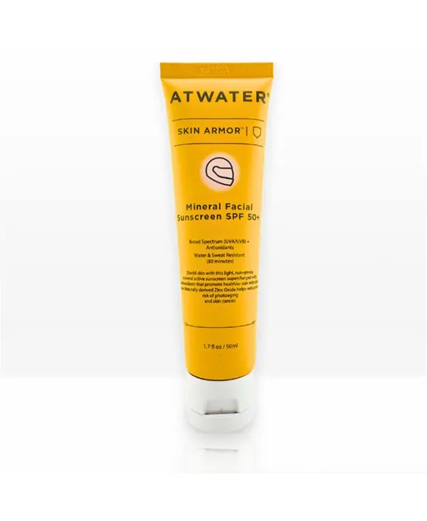 ATWATER Skin Armor Mineral Facial Sunscreen Spf50 - No Color
