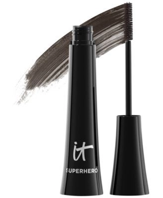 IT COSMETICS Superhero Elastic Stretch Volumizing Lengthening Mascara Superhero Waterproof Mascara