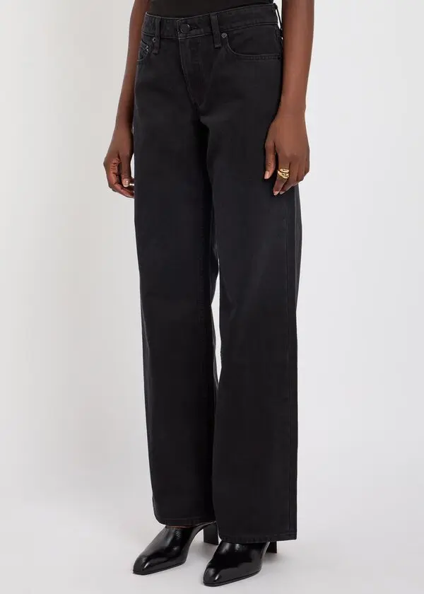Rag & Bone Cam Relaxed Straight-leg Jeans