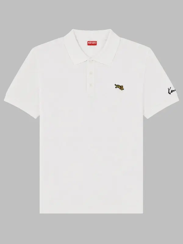 Kenzo Cotton Piqué Polo Shirt For