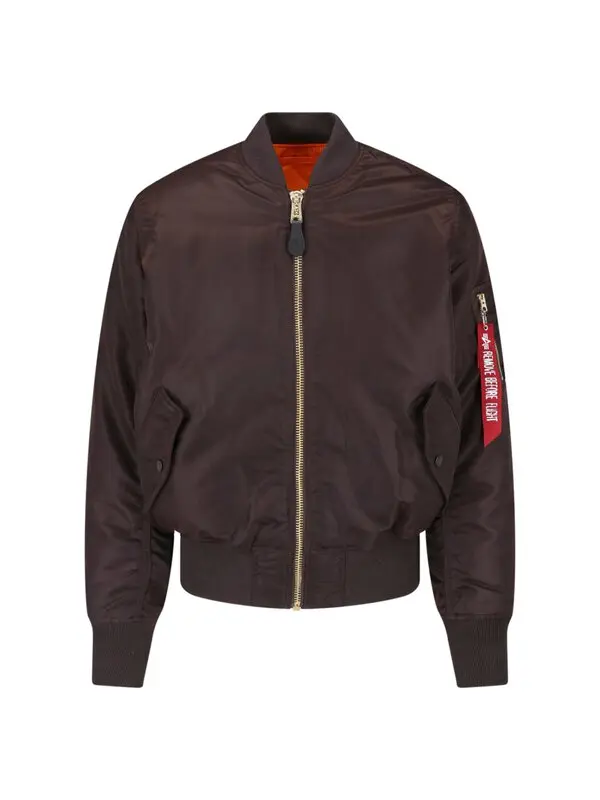 Alpha Industries Bomber Jacket - Brown