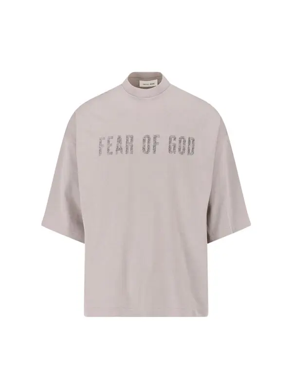 Fear Of God Oversized Mock Neck T-shirt