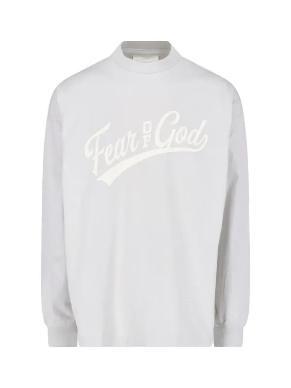 Fear Of God Oversized Graphic Long Sleeve T-shirt