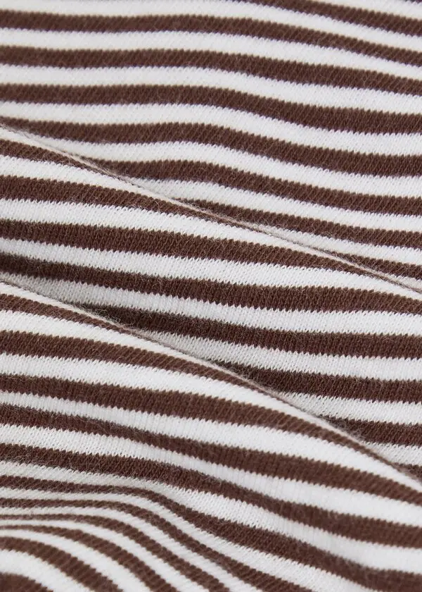 Eileen Fisher Striped Cotton Top
