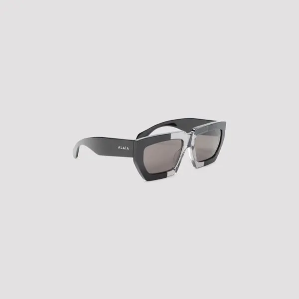 Alaïa Acetate Sunglasses - Black