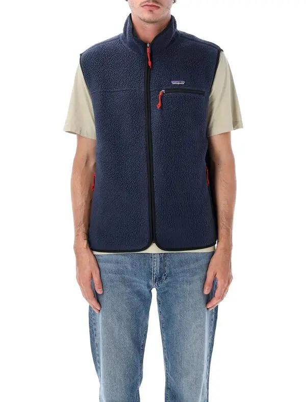 Patagonia Retro Pile Fleece Vest - Blu