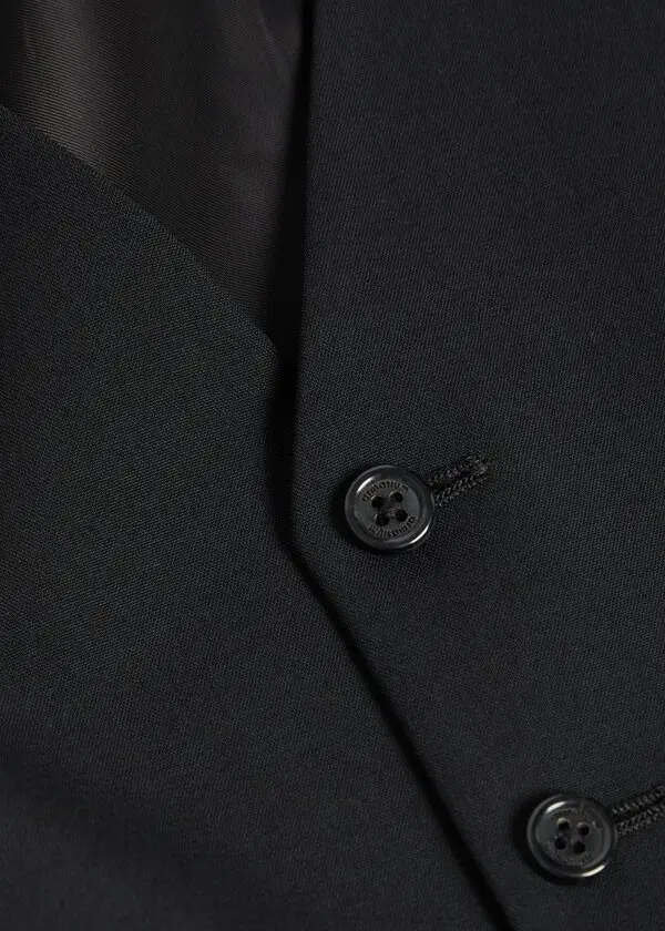 ARMARIUM Wool And Satin Vest