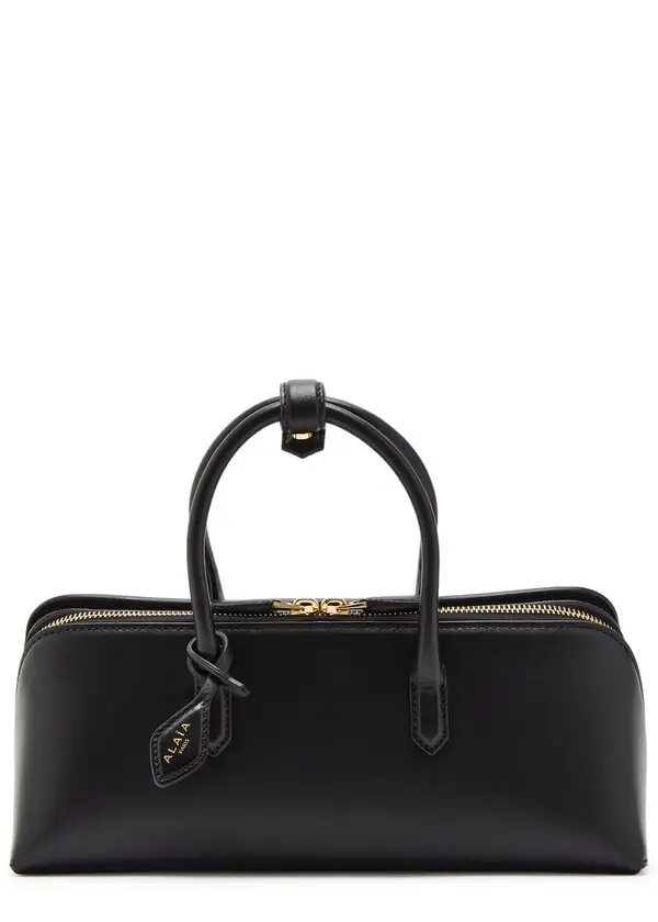 Alaïa Delta Small Leather Top Handle Bag