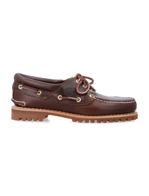Timberland Leather Boat Shoe With Lug Sole