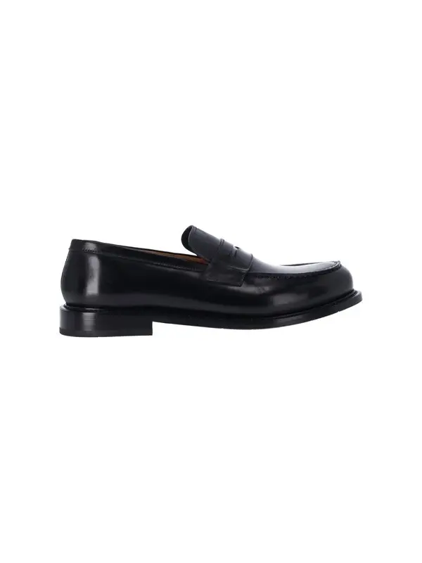 Premiata Leather Penny Loafers