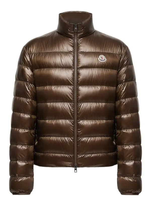 Moncler Down-filled Micro Ripstop Water-repellent Coat With Drawstring Hem
