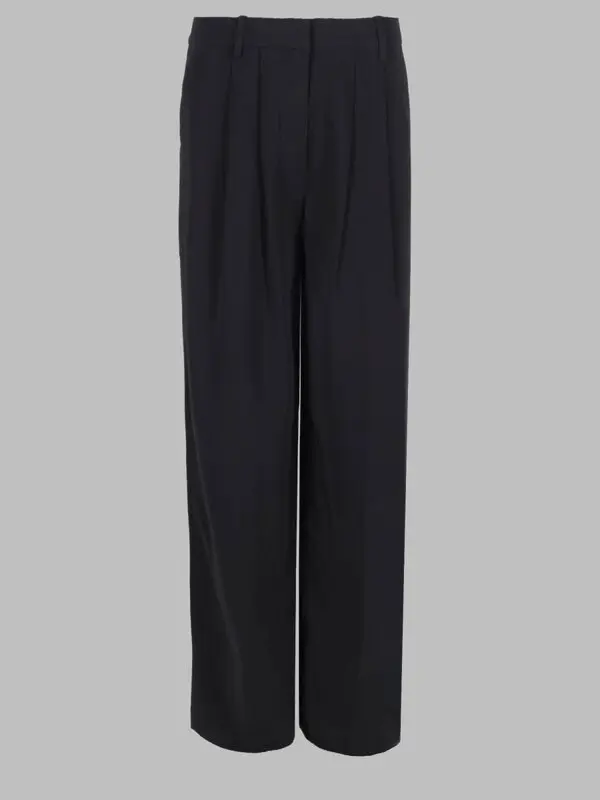 Co Pleated Wide-leg Trousers