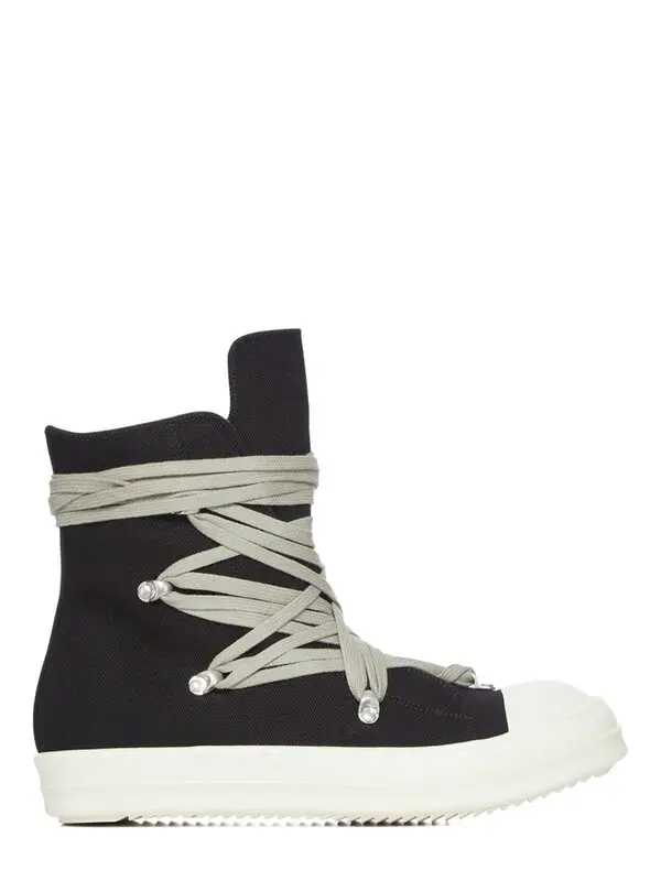 Rick Owens Megelace High-top Sneakers - Nero