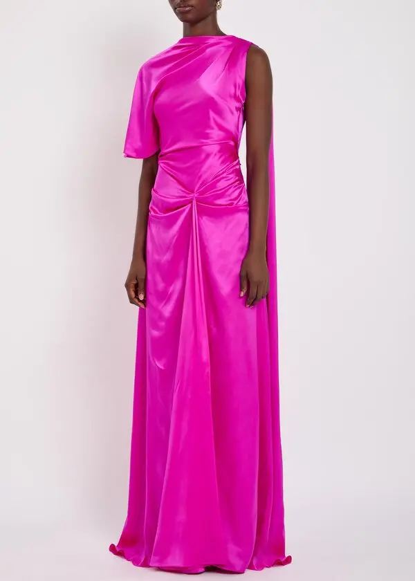 ROKSANDA Cascading Silk Gown