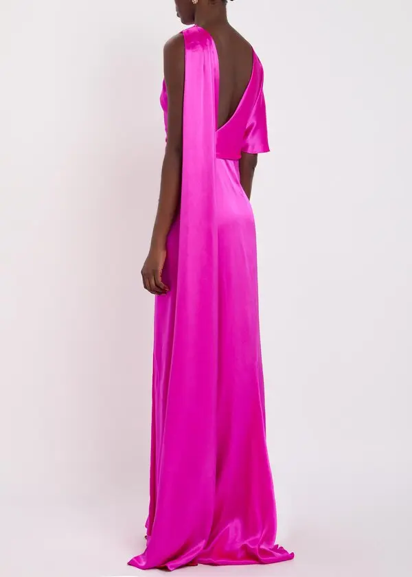 ROKSANDA Cascading Silk Gown