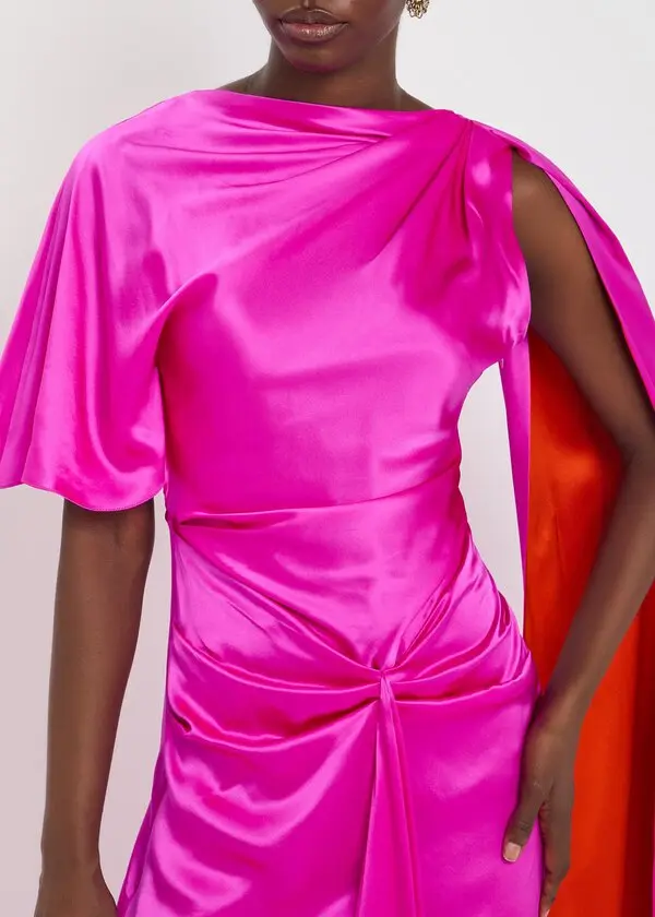 ROKSANDA Cascading Silk Gown