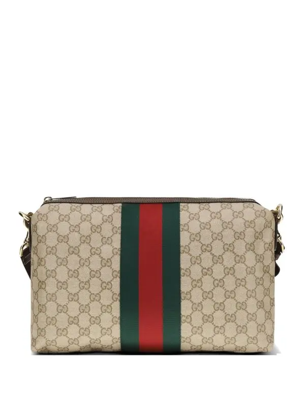 Gucci Gg Web Shoulder Bag
