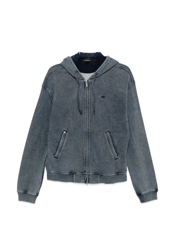 Emporio Armani Logo Cotton Hoodie