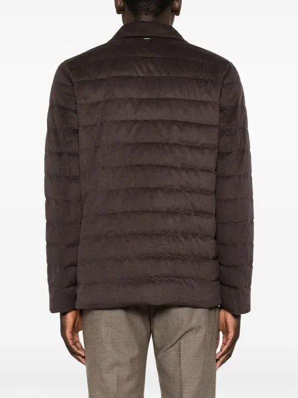Herno Quilted Down Jacket - Brown