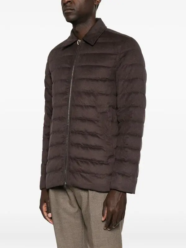 Herno Quilted Down Jacket - Brown