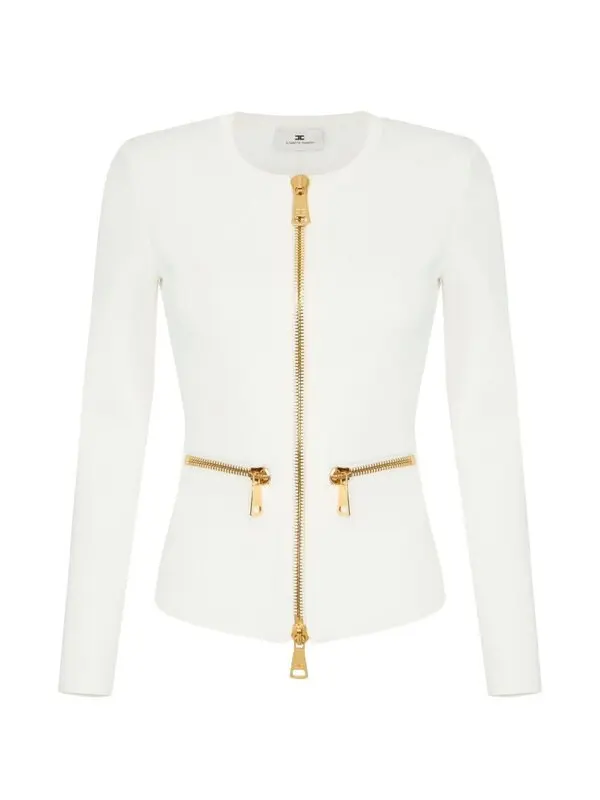 Elisabetta Franchi Zipped Cardigan