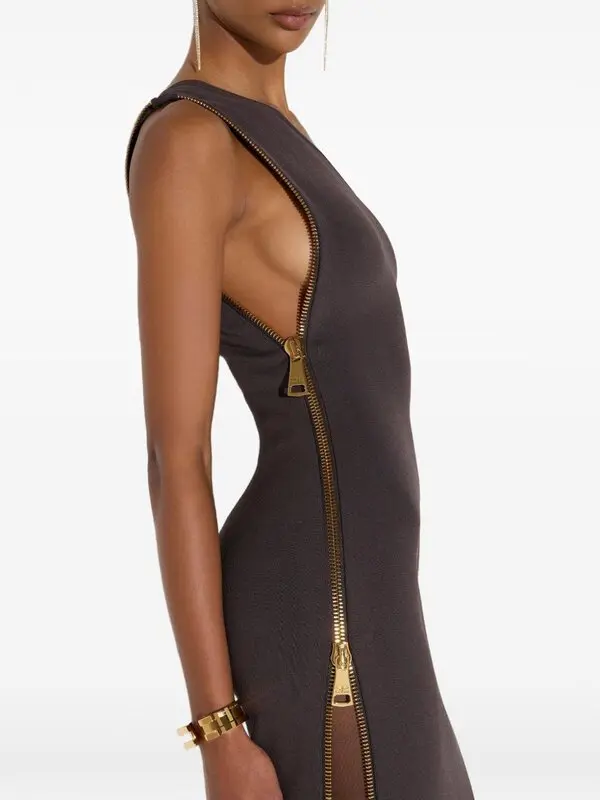 Elisabetta Franchi One-shoulder Long Dress