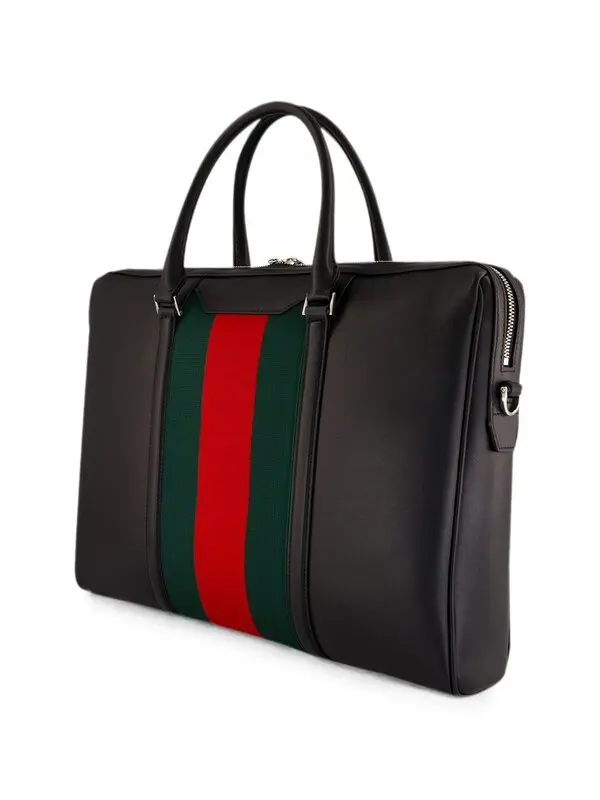 Gucci Mega Web Trademark Briefcase