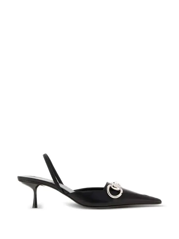 Gucci Boulevard Leather Pumps