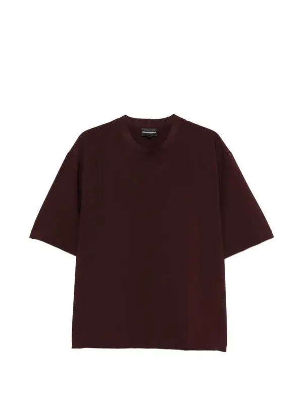 Emporio Armani Oversized T-shirt - Brown
