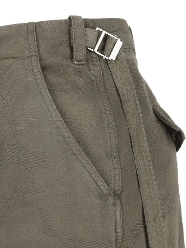 Fendi Cotton Cargo Trousers