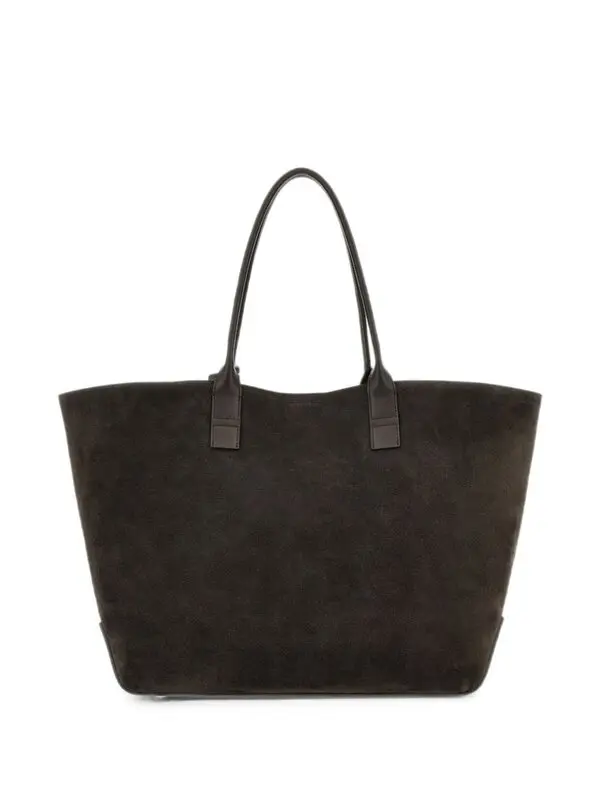 Hogan Address Medium Leather Tote Bag