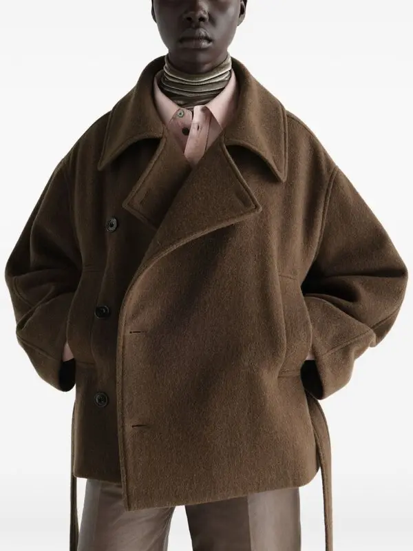 LEMAIRE Wool Belted Coat
