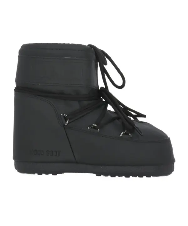 Moon Boot Lace Up Snow Boots - Black